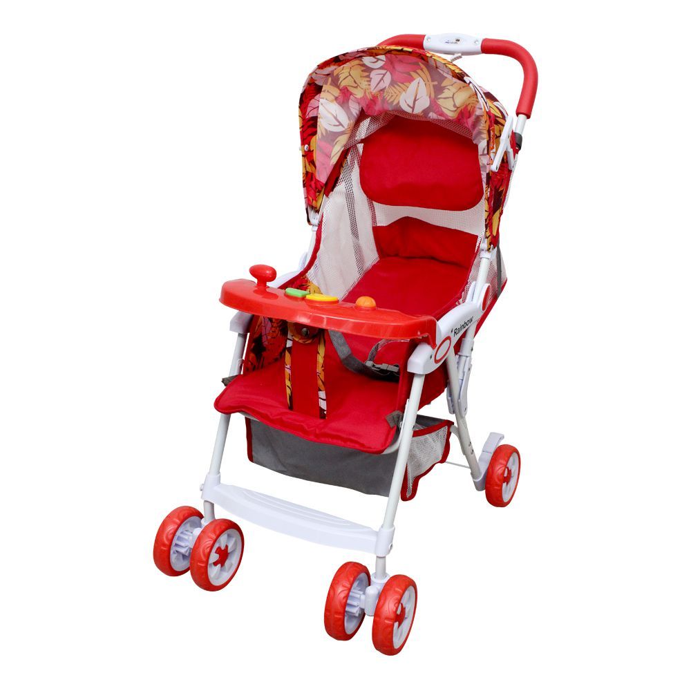 Buy Rainbow Baby Stroller, Red, 9407 Online at Best Price in Pakistan ...