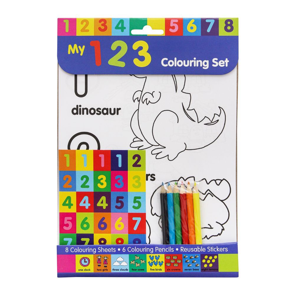 Order My 123 Colouring Book Set Online at Special Price in Pakistan ...