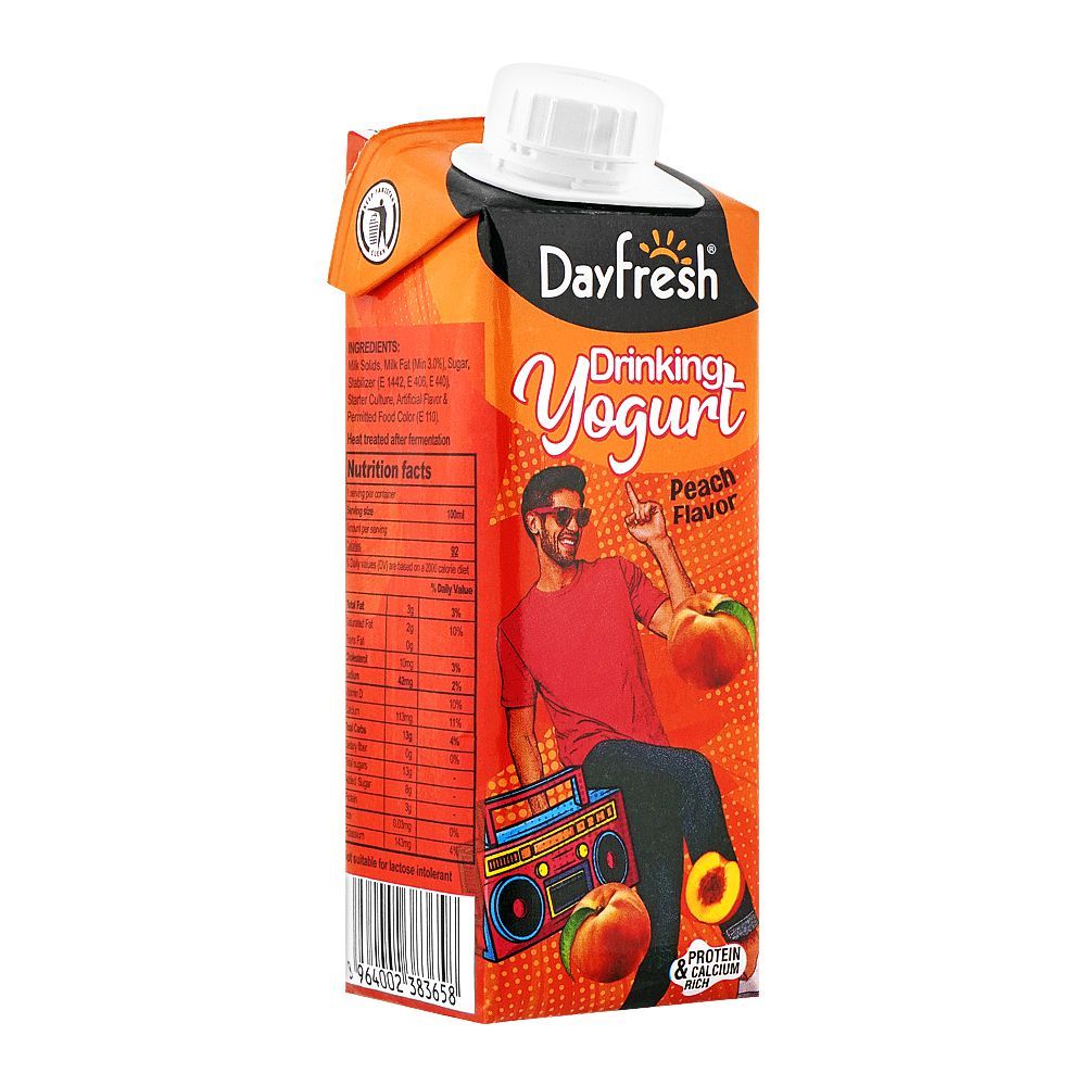 Buy Day Fresh Drinking Yogurt, Peach Flavor, 225ml Online at Best Price ...