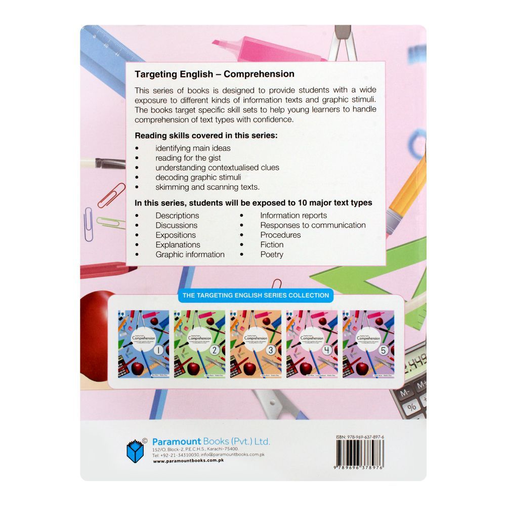 Buy Targeting English Comprehension Book - 4 Online at Best Price in ...