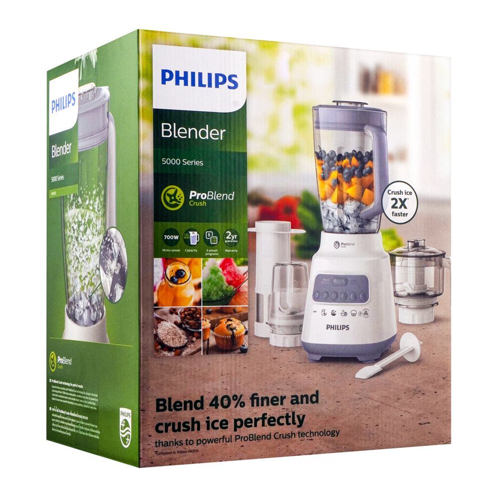 Purchase Philips 5000 Series Pro Blend Crush Blender, HR-2223/00 Online ...