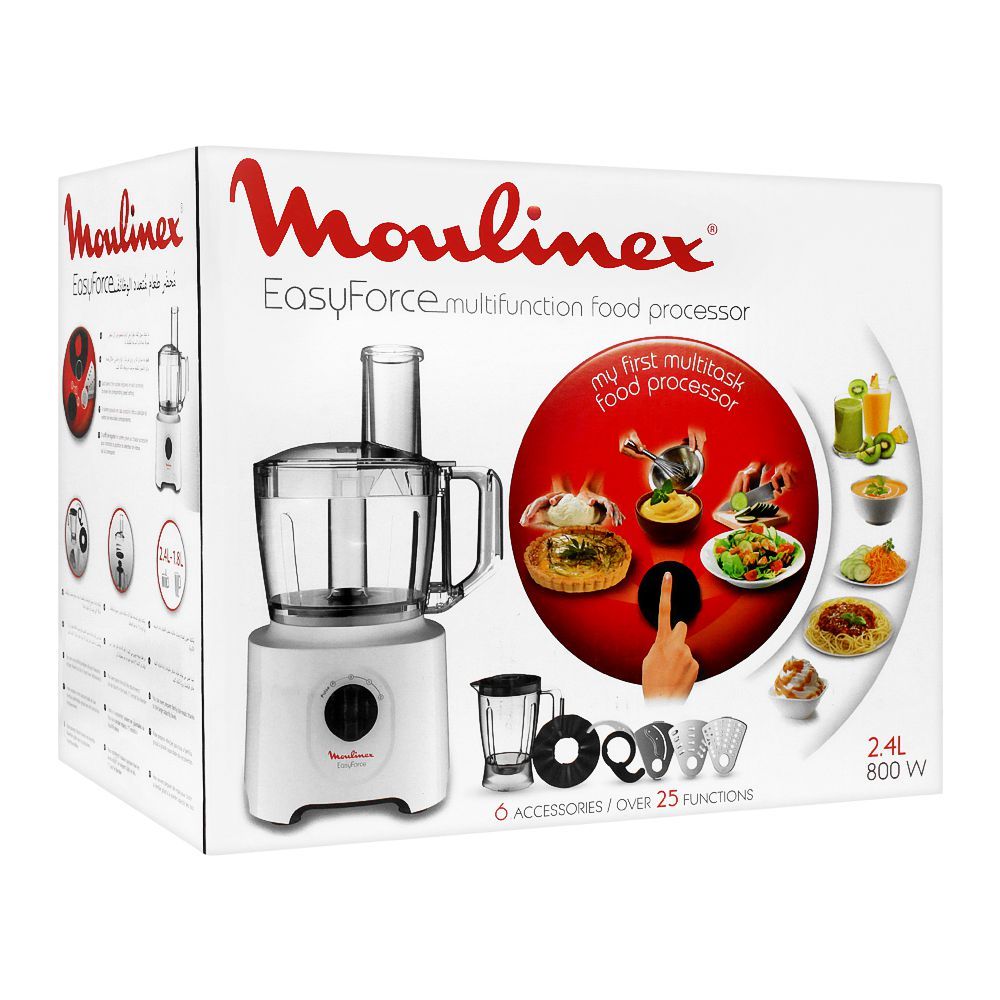 Purchase Moulinex Easy Force Multi Purpose Food Processor, 800W ...