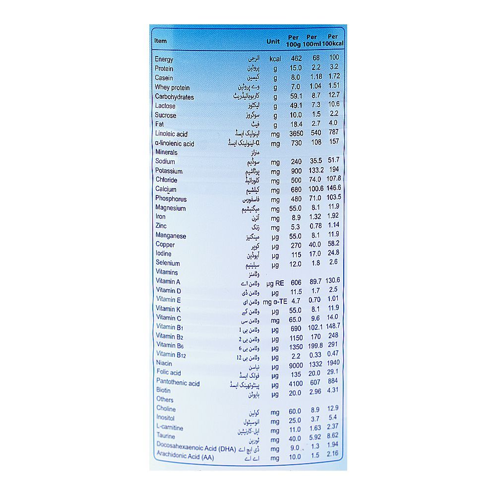 Neo-Lac Rise 3 Milk Powder Growing-Up Formula, From 1-3 Years, 400g