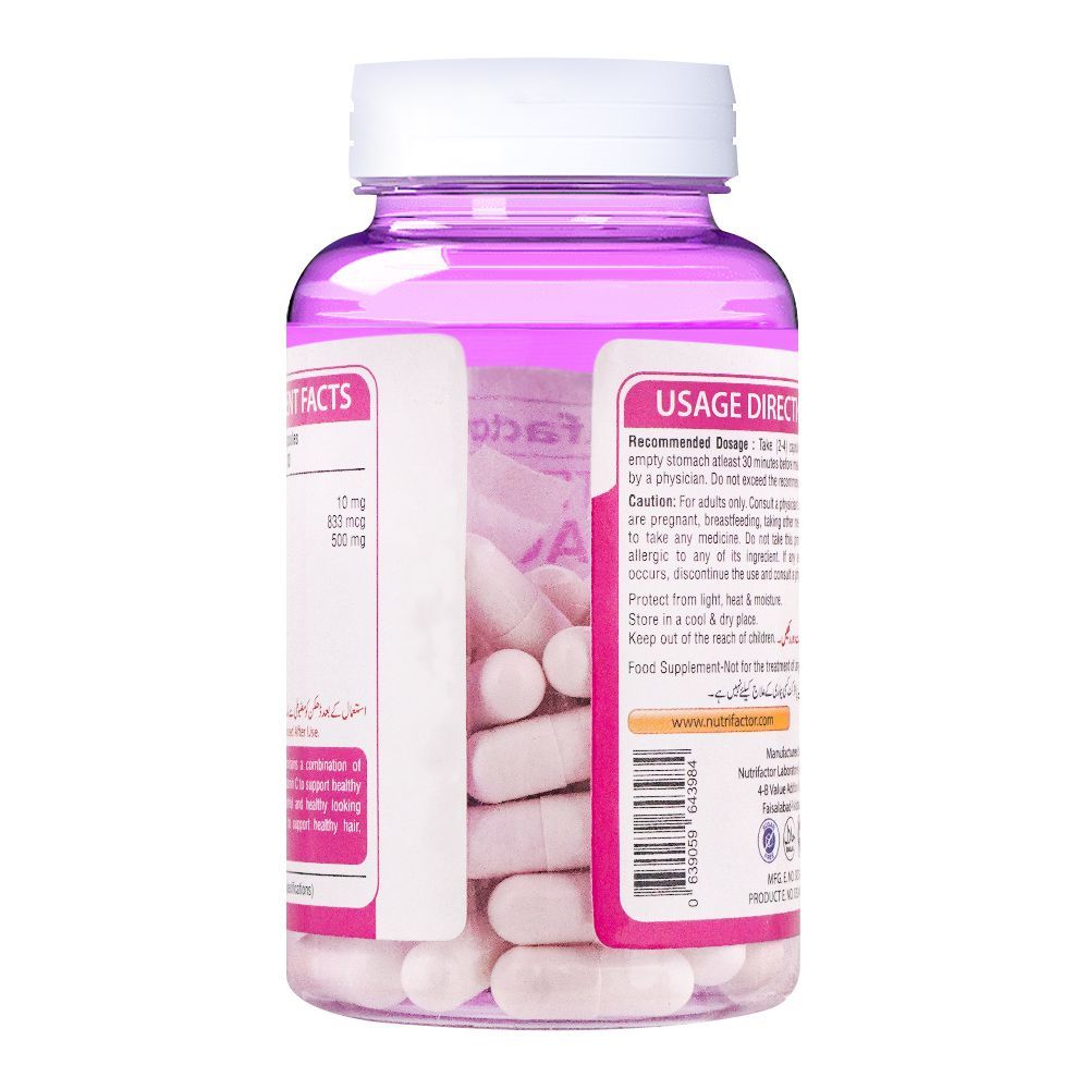 Purchase Nutrifactor Nutri Collagen Type 1 & 3 Food Supplement, 60 ...