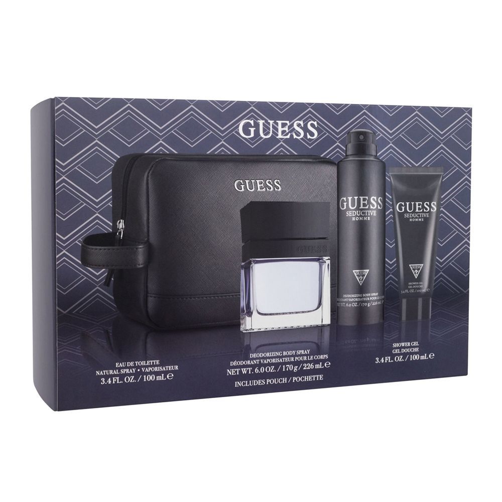 Purchase Guess Seductive Homme Perfume Gift Set For Men, EDT 100ml ...