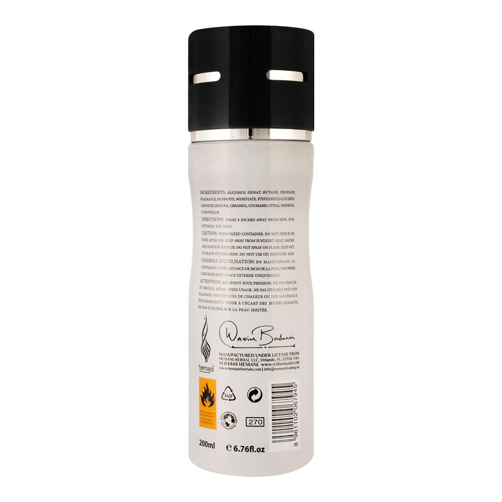 Purchase Hemani Wasim Badami Alpha Sport Deodorant Body Spray, For Men ...
