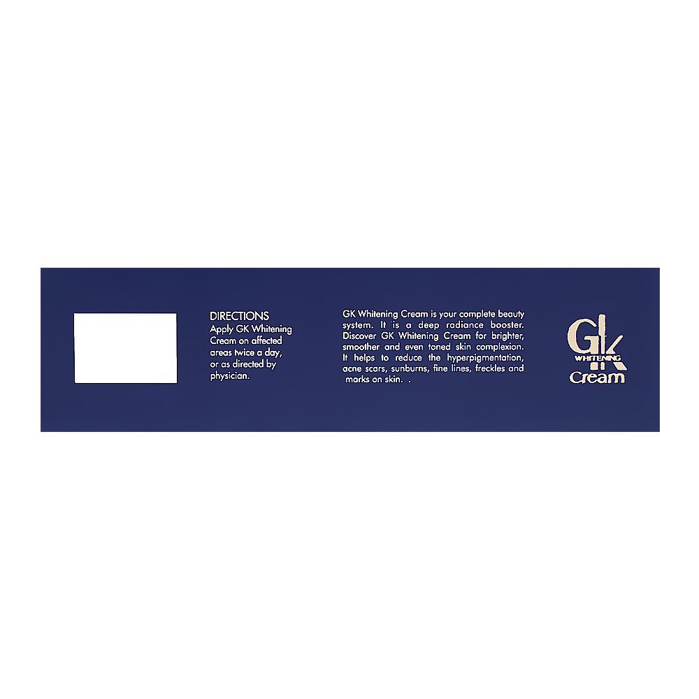 Gk Whitening Cream, 30g