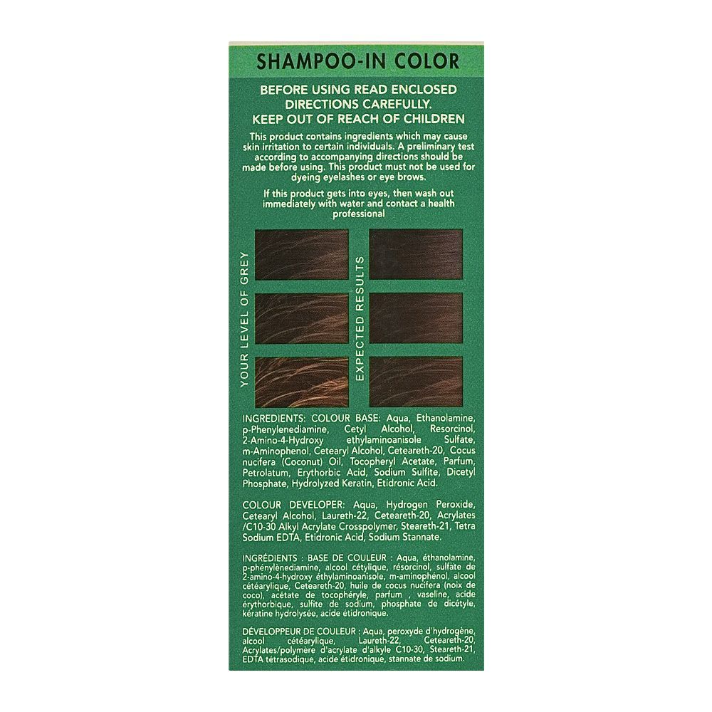 Purchase Elmore For Men Shampoo-In-Color, D-45, Dark Brown Online at ...