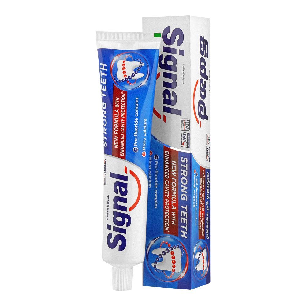 Order Signal Strong Teeth Pro Flouride Complex Tooth Paste, 160g Online ...