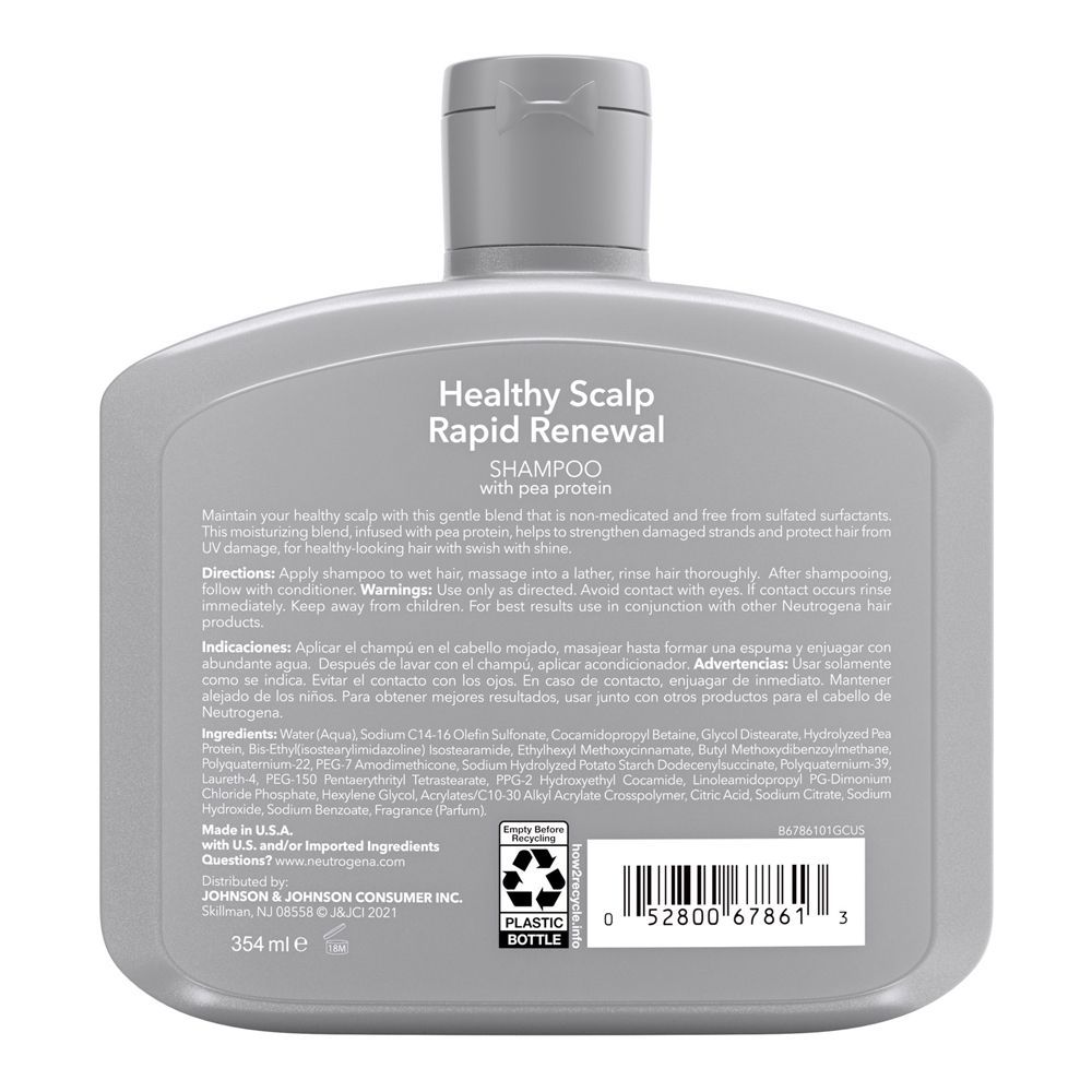 Purchase Neutrogena Healthy Scalp Rapid Renewal Pea Protein Shampoo ...