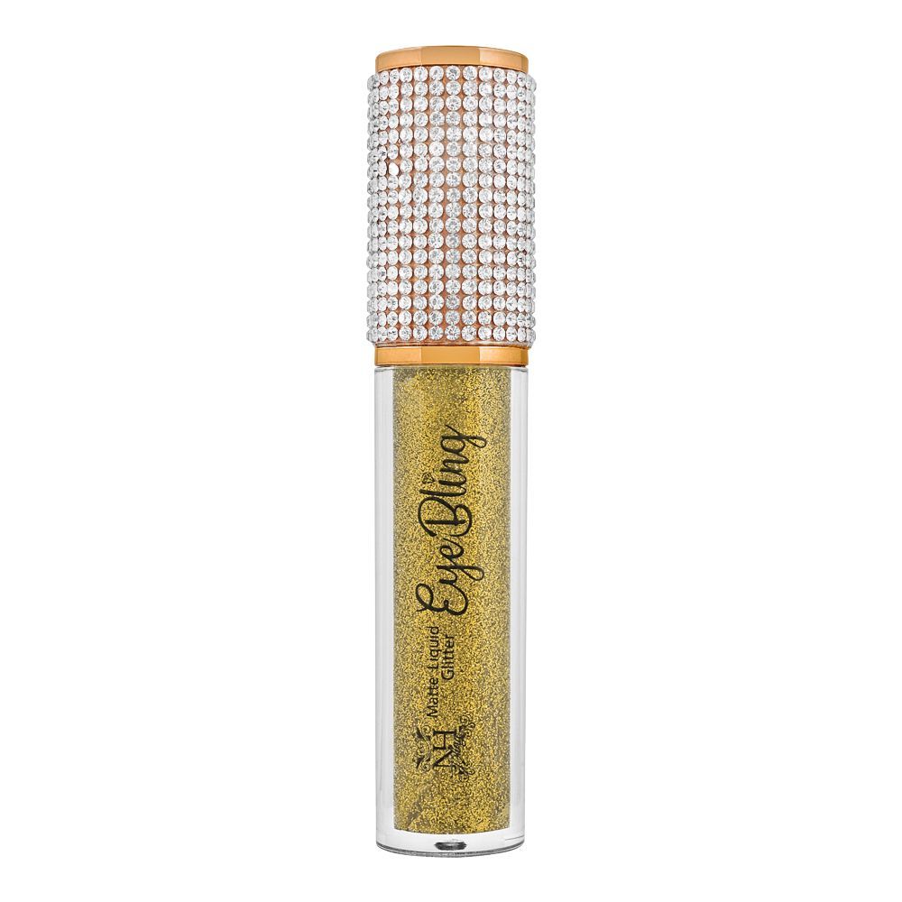 Purchase NH Bling Eye Bling Matte Liquid Glitter, Dull Gold Online at ...