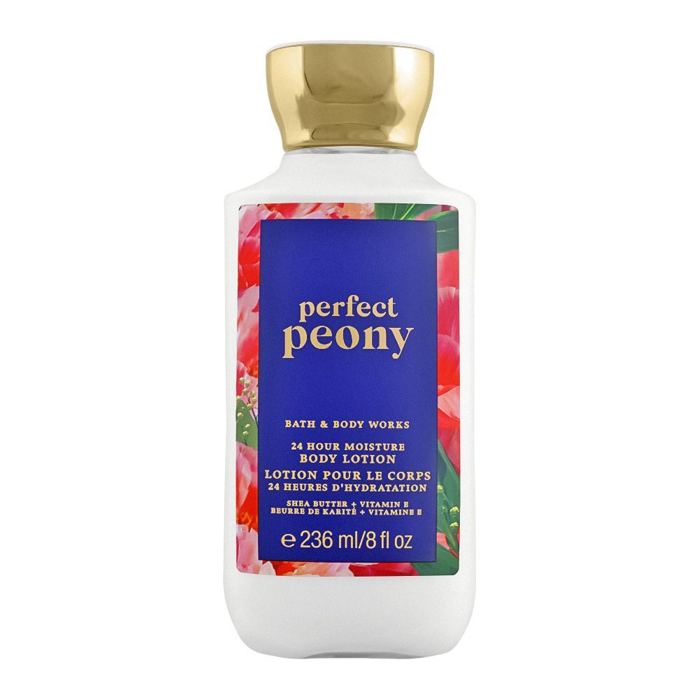 Buy Bath & Body Works Perfect Peony 24H Moisture Body Lotion, Shea ...