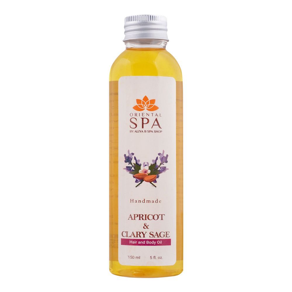 Order Aliya B Oriental Spa Apricot & Clary Sage Hair And Body Oil ...