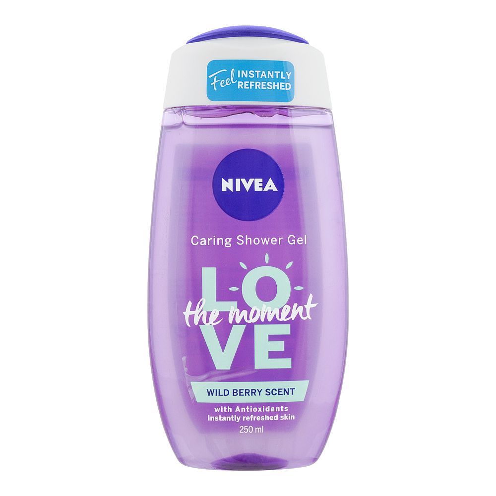 Purchase Nivea Love The Moment Wild Berry Scent, Caring Shower Gel ...