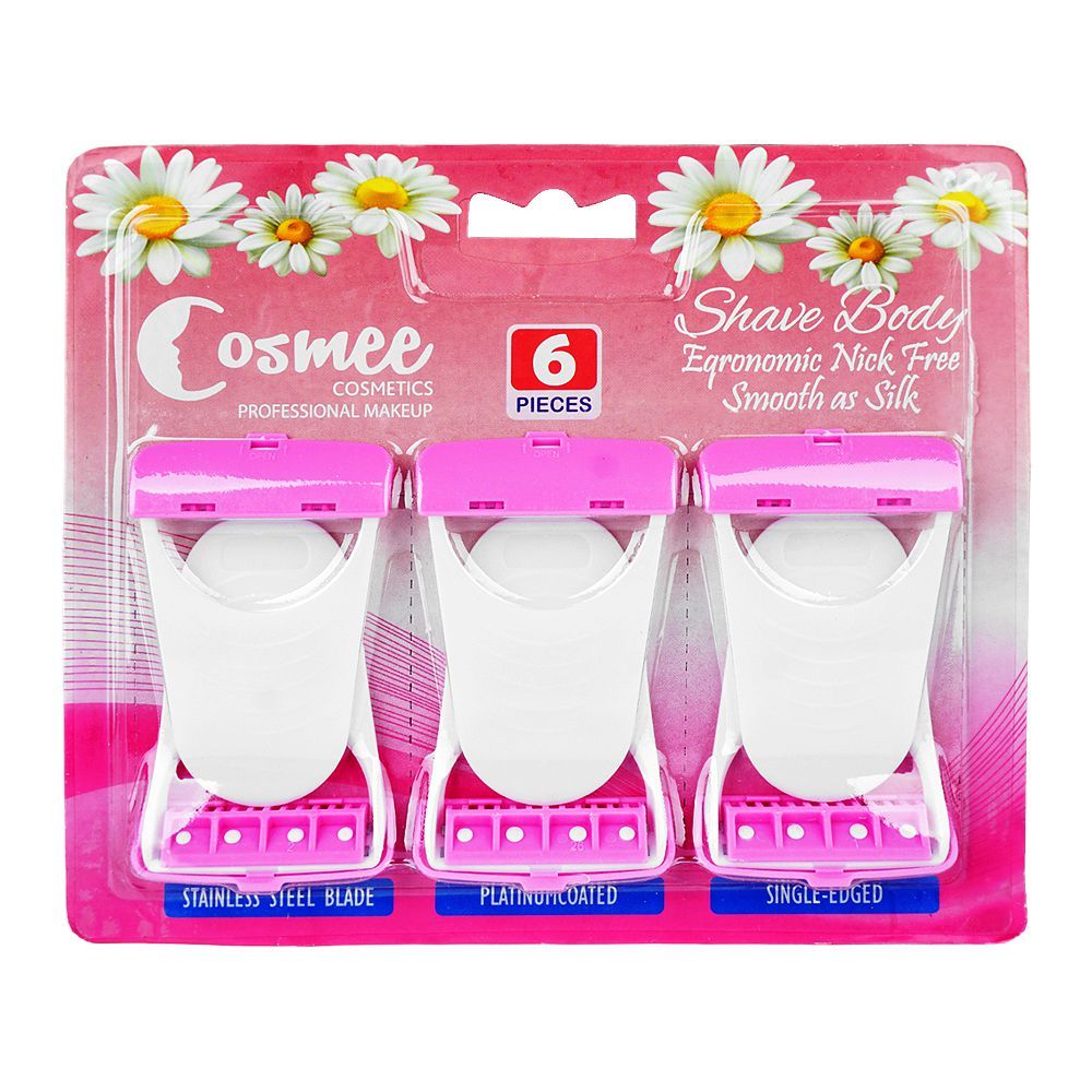 Purchase Cosmee Prep Body Razors, Stainless Steel Blade, Single-Edged ...