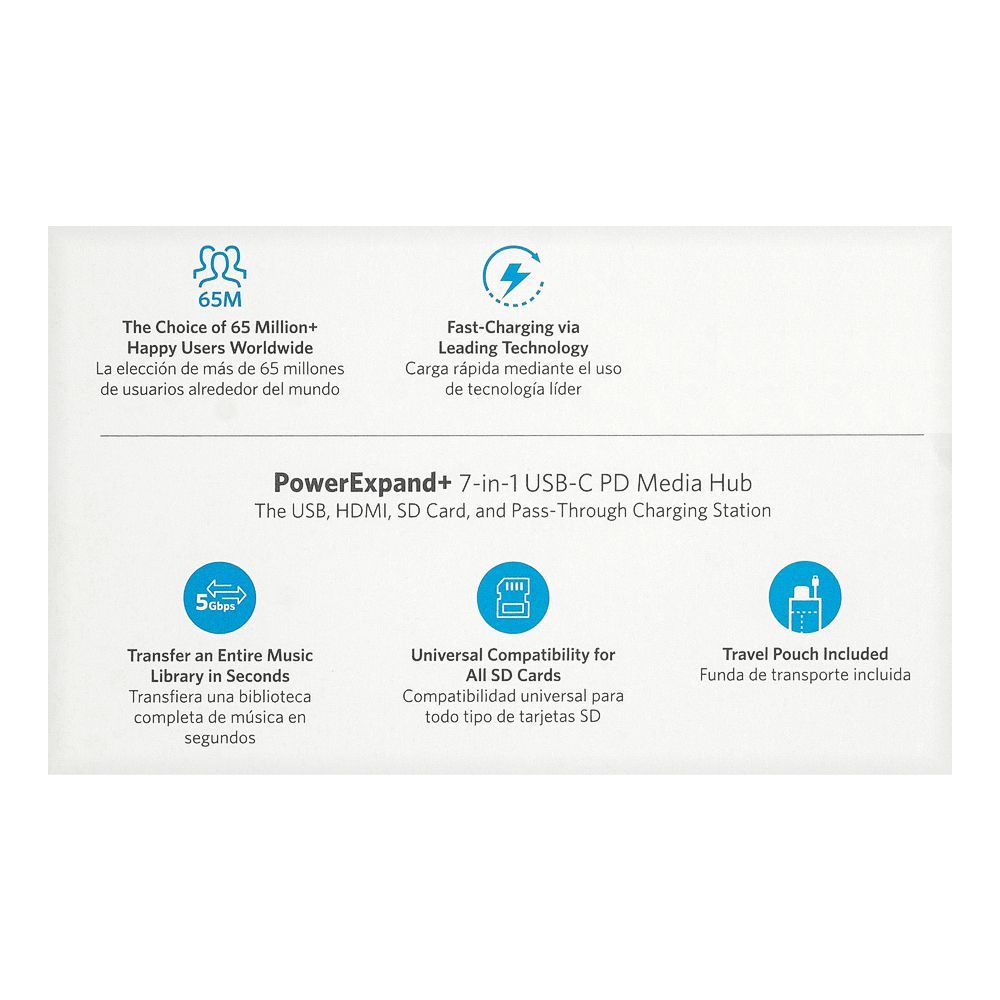 Purchase Anker Powder Expand+ 7-In-1 USB-C PD Media Hub Gray, A8346HA1 ...