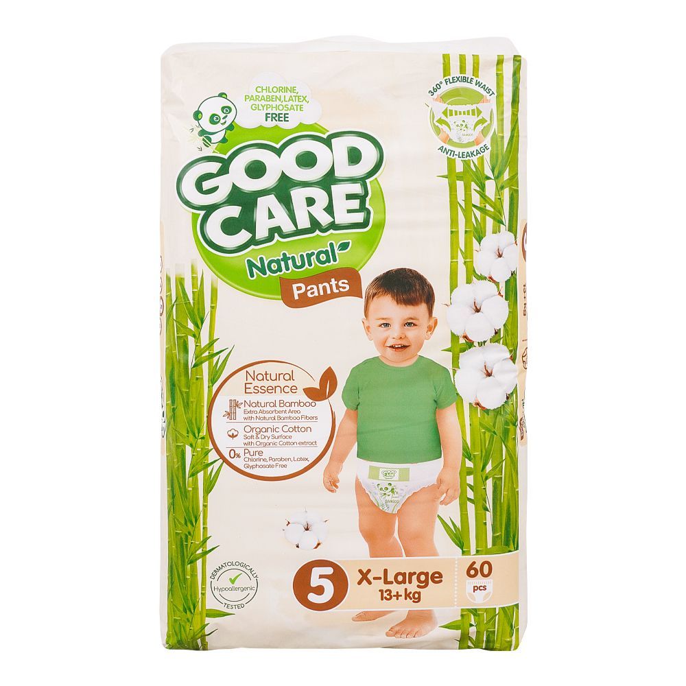 Order Good Care Natural Pants, 5, X-Large, 13+ kg, 60-Pack Online at ...