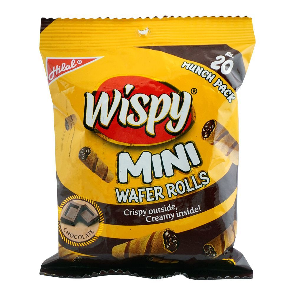 Order Hilal Wispy Chocolate Coated Mini Wafer Rolls, 18g Online at ...