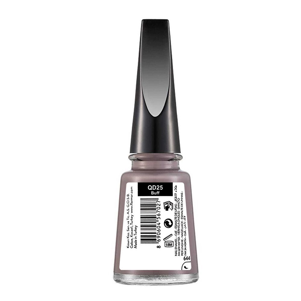 Purchase Flormar Quick Dry 60 Nail Enamel, Buff, 11ml, QD25 Online at ...