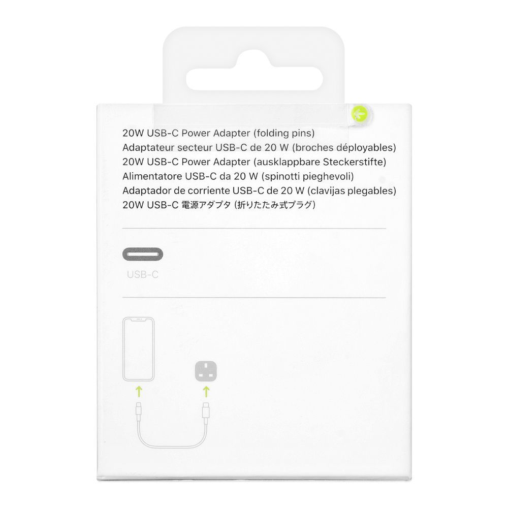 Order Apple USB-C 20W Power Adapter, 3 Pin Online at Special Price in Pakistan - Naheed.pk