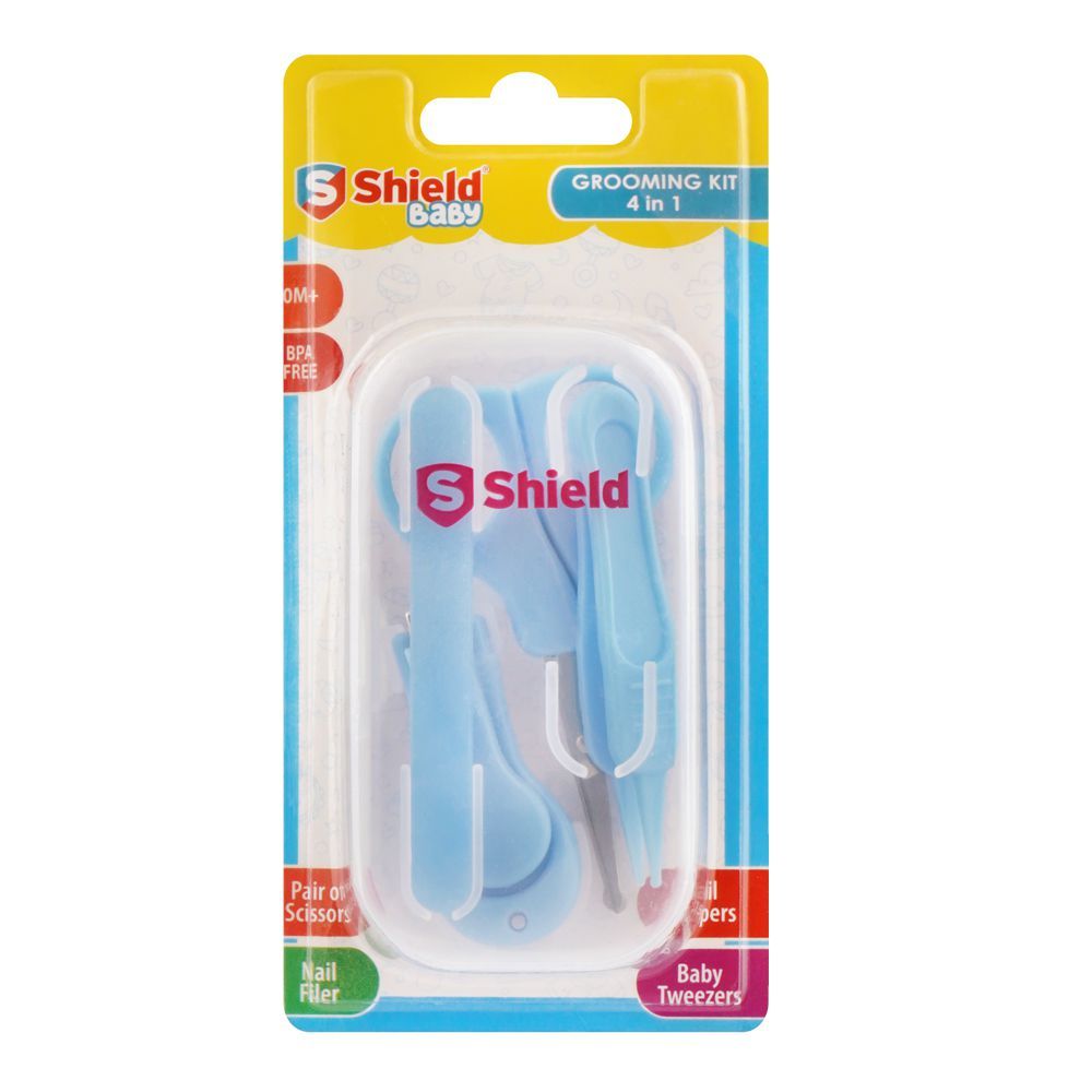 Order Shield Baby 4-In-1 Grooming Kit, 0 Months+, Blue Online at ...
