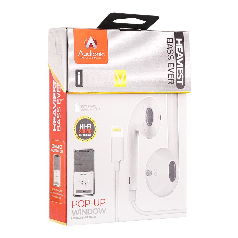 Order Audionic Heavest Bass Ever Pop-Up Window Lightening Headset, I ...
