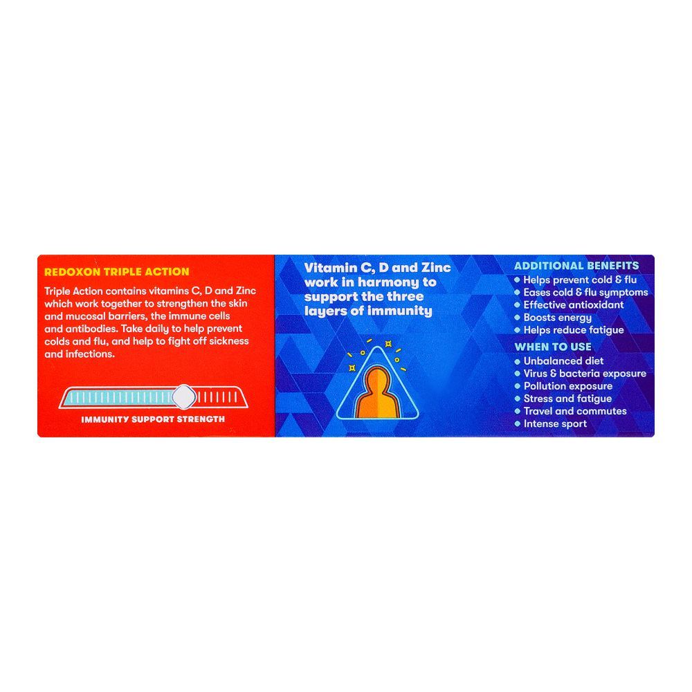 Purchase Bayer Pharmaceuticals Redoxon Triple Action Orange Flavour ...