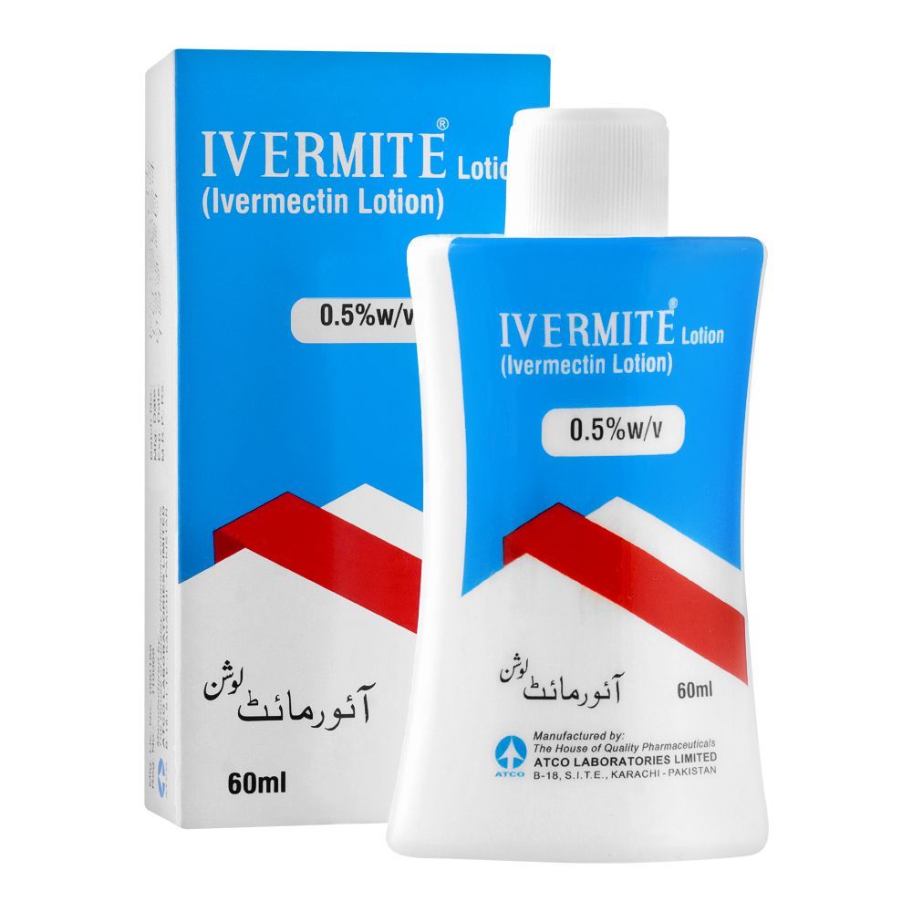 Buy ATCO Laboratories Ivermite Lotion, 60ml Online at Best Price in Pakistan - Naheed.pk