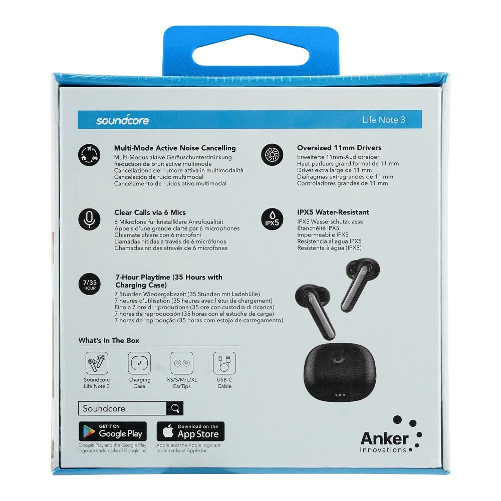 Order Anker Soundcore Life Note 3 True Wireless Noise Cancelling ...