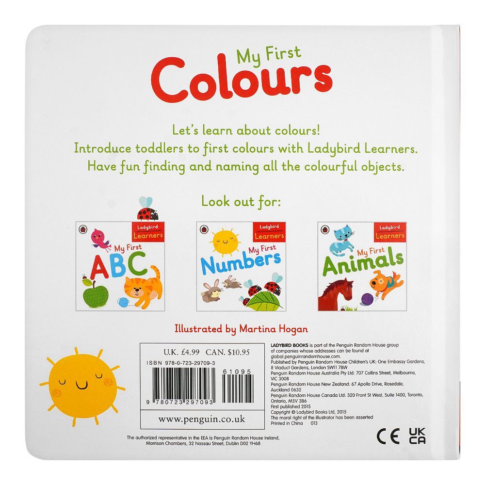 Purchase Penguin Books: Ladybird Learners, My First Colors, Book Online ...