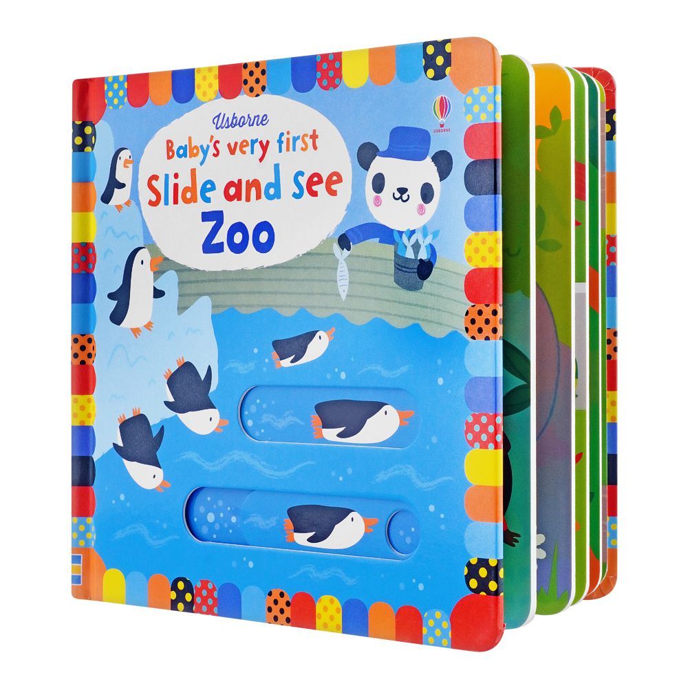 Order Usborne: Baby's Very First Slide & See Zoo, Book Online at ...
