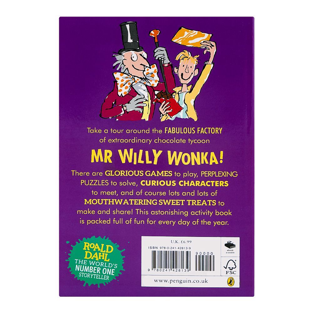 Penguin Books Roald Dahl Willy Wonka's Everlasting Fun Of Book