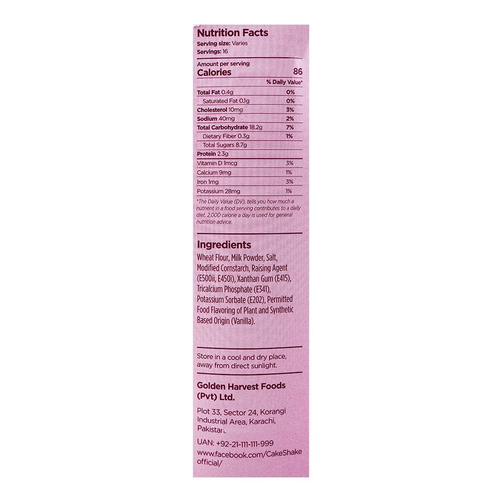 Purchase Cake Shake Pancake Mix Original, 480g Online at Best Price in ...