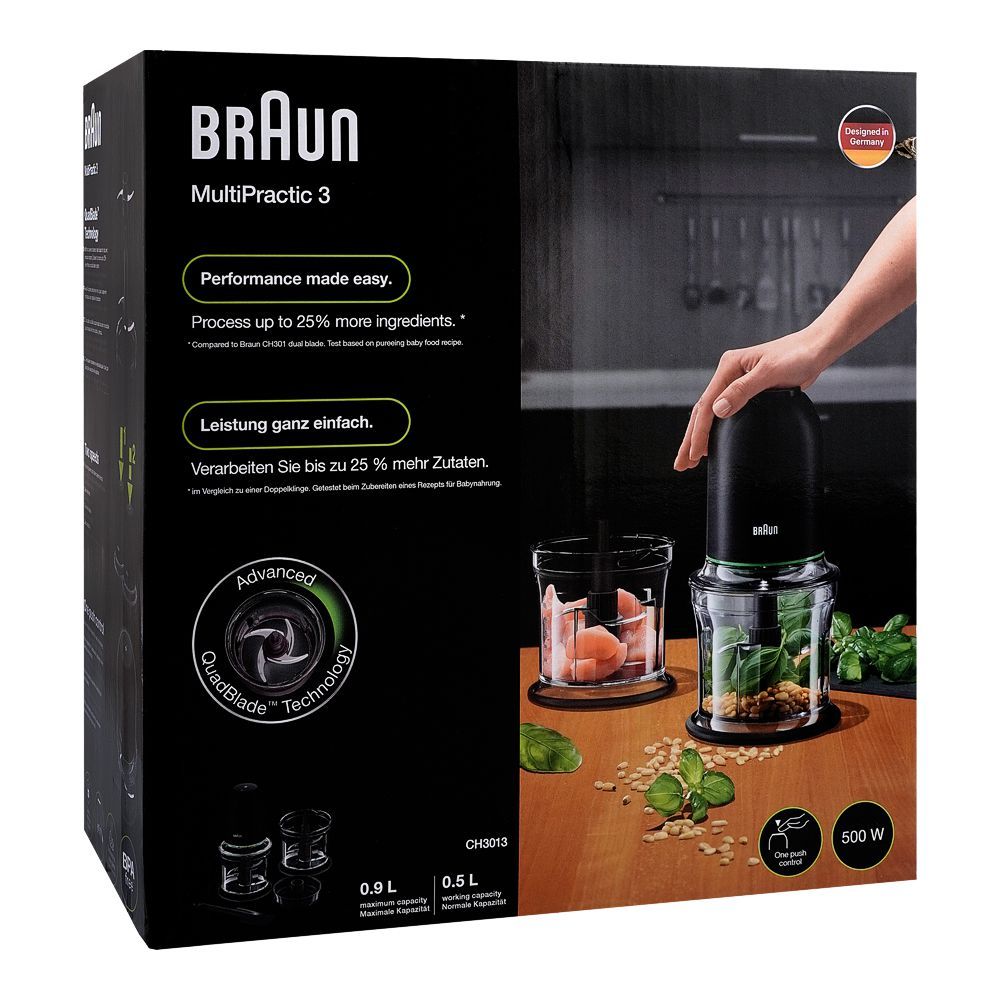 Purchase Braun Multi Practise-3 Chopper, 500W, CH-3013 Online at ...
