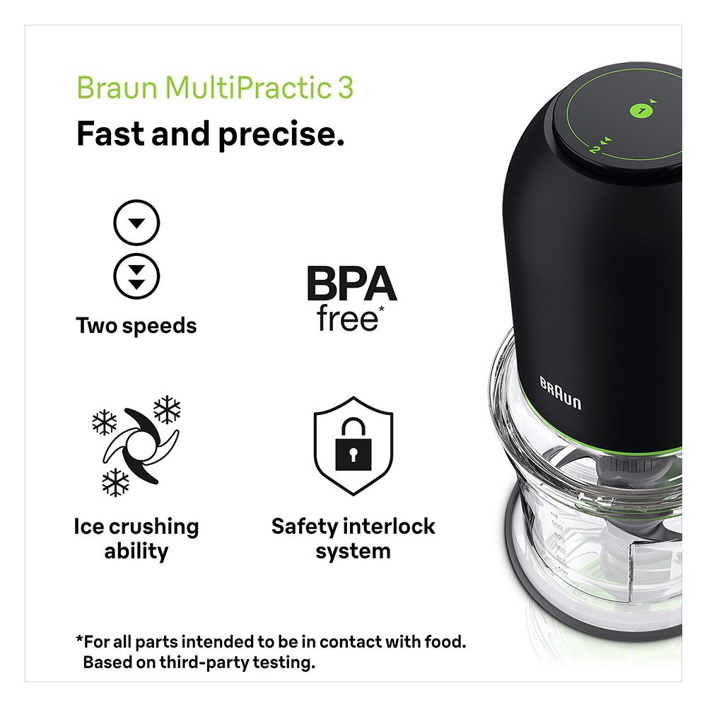 Purchase Braun Multi Practise-3 Chopper, 500W, CH-3013 Online at ...