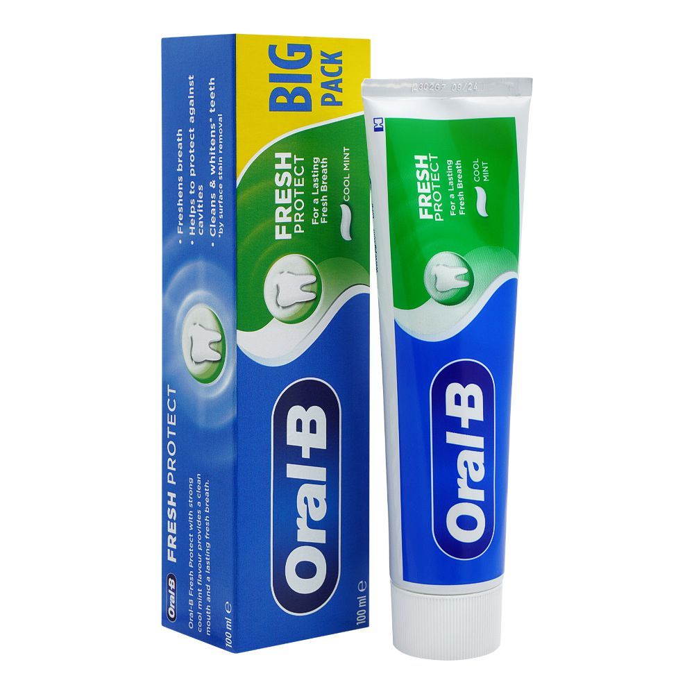 Order Oral-B Fresh Protect Cool Mint Tooth Paste, 100ml Online at ...
