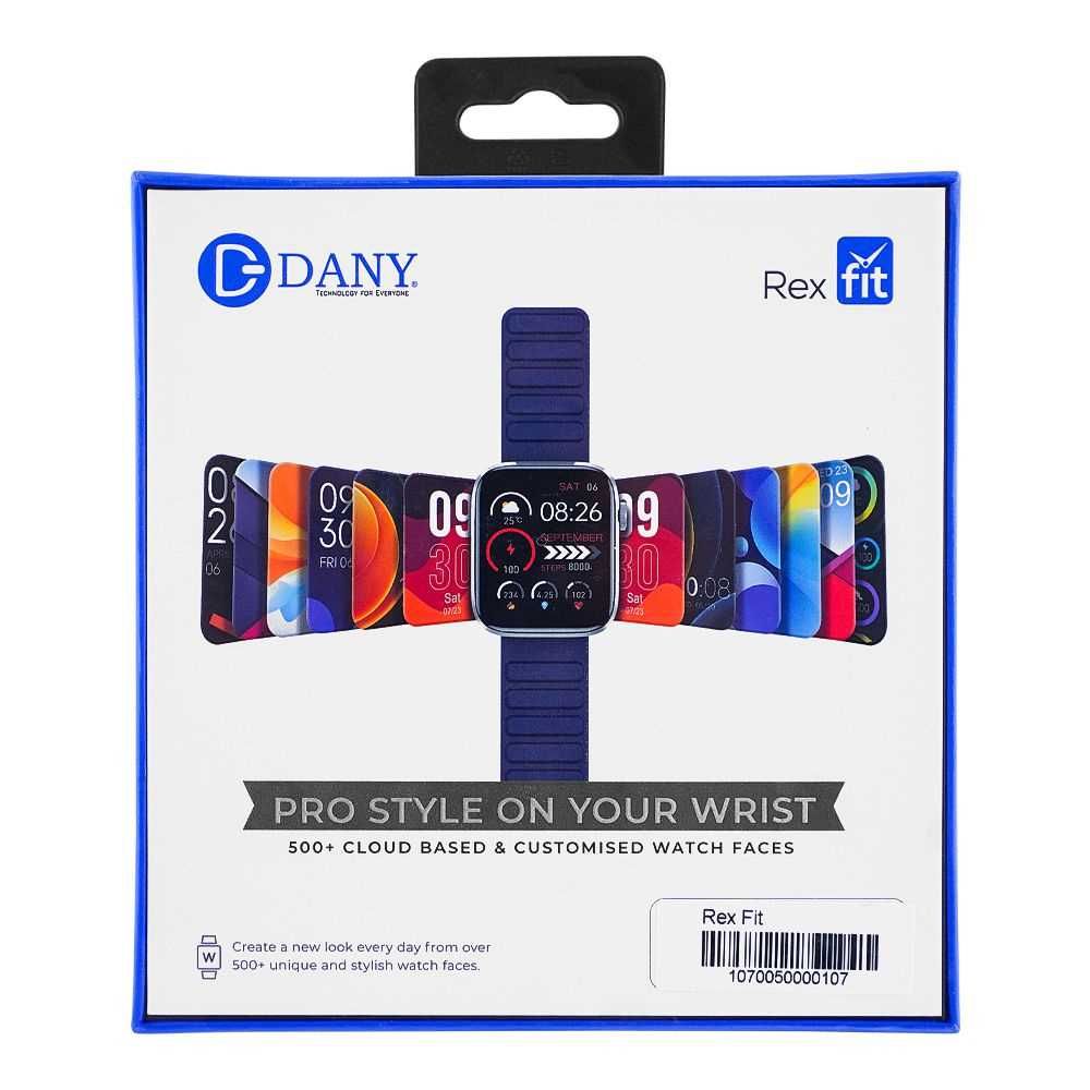 Order Dany Men's Rex Fit BT Calling Strap Smart Watch, Green Alpine ...