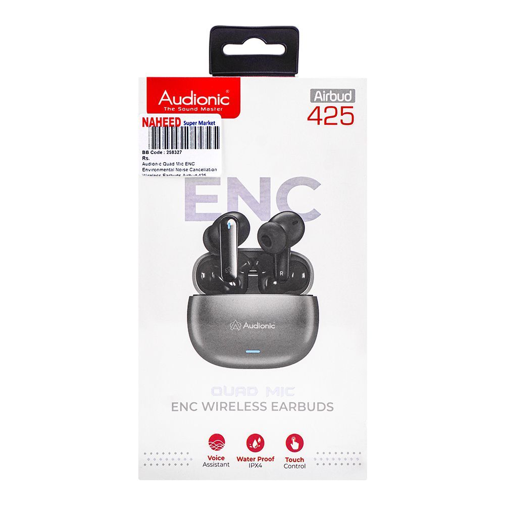 Order Audionic Quad Mic ENC Environmental Noise Cancellation Wireless ...