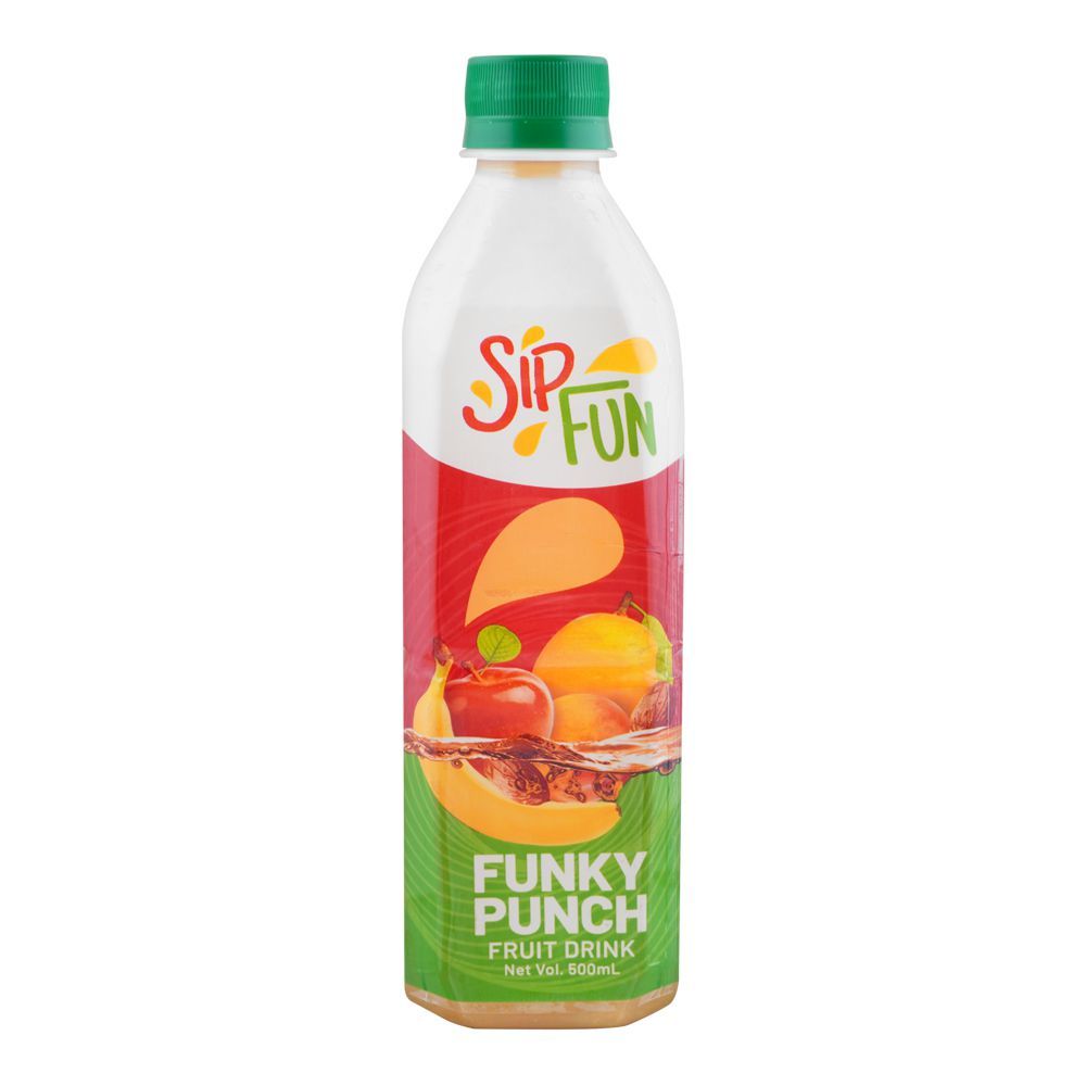 Buy Sip Fun Funky Punch Fruit Drink, 500ml Online at Special Price in ...