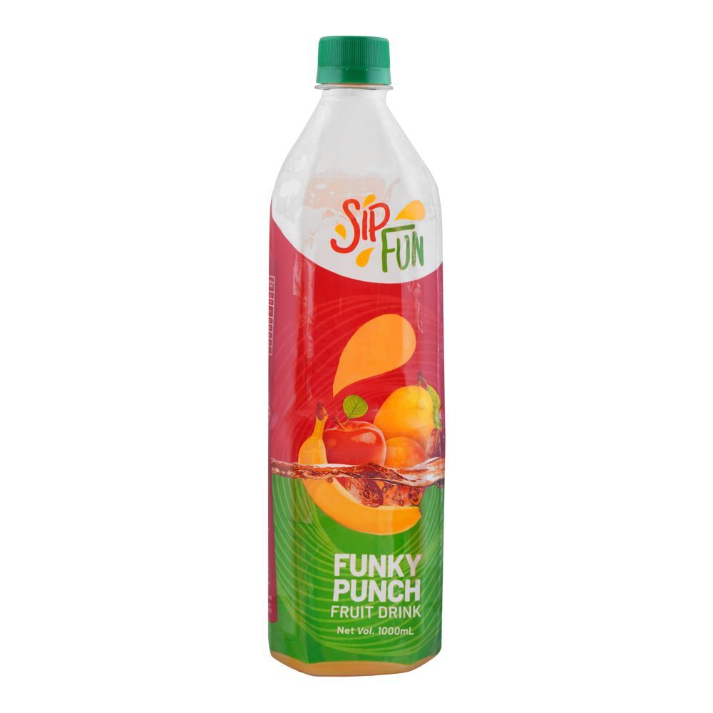 Order Sip Fun Funky Punch Fruit Drink, 1 Liter Online at Best Price in ...