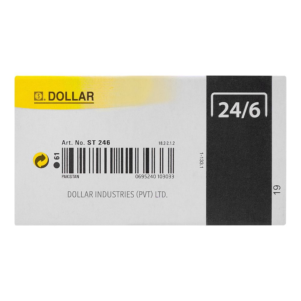 Buy Dollar Staple Pin, x1000, 24/6, ST246 Online at Special Price in ...