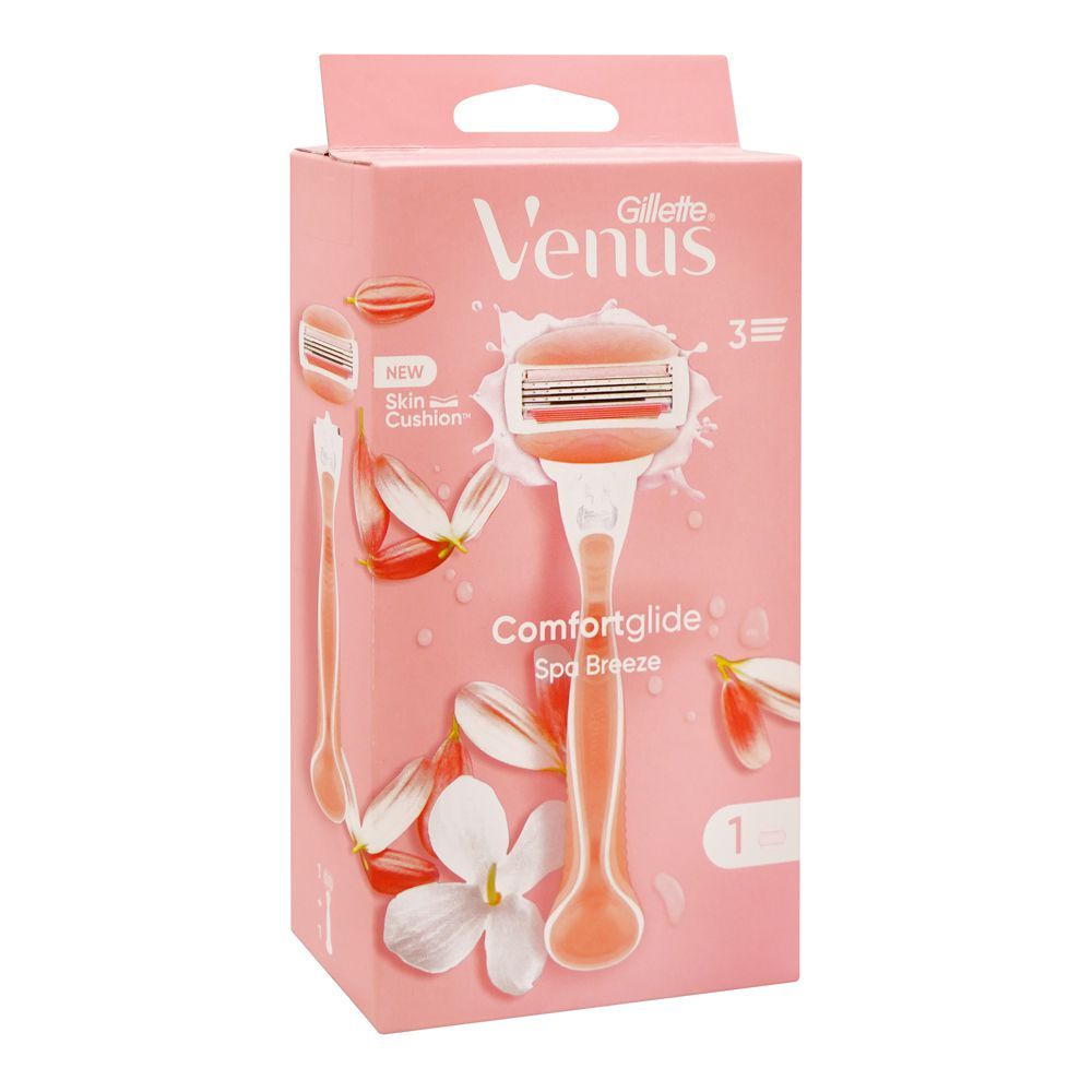 Order Gillette Venus 3 Comfort Glide Spa Breeze Disposable Razor Online ...