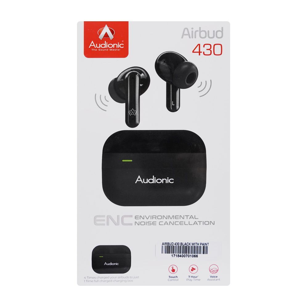 Buy Audionic Deep Bass ENC Environmental Noise Cancellation Wireless ...