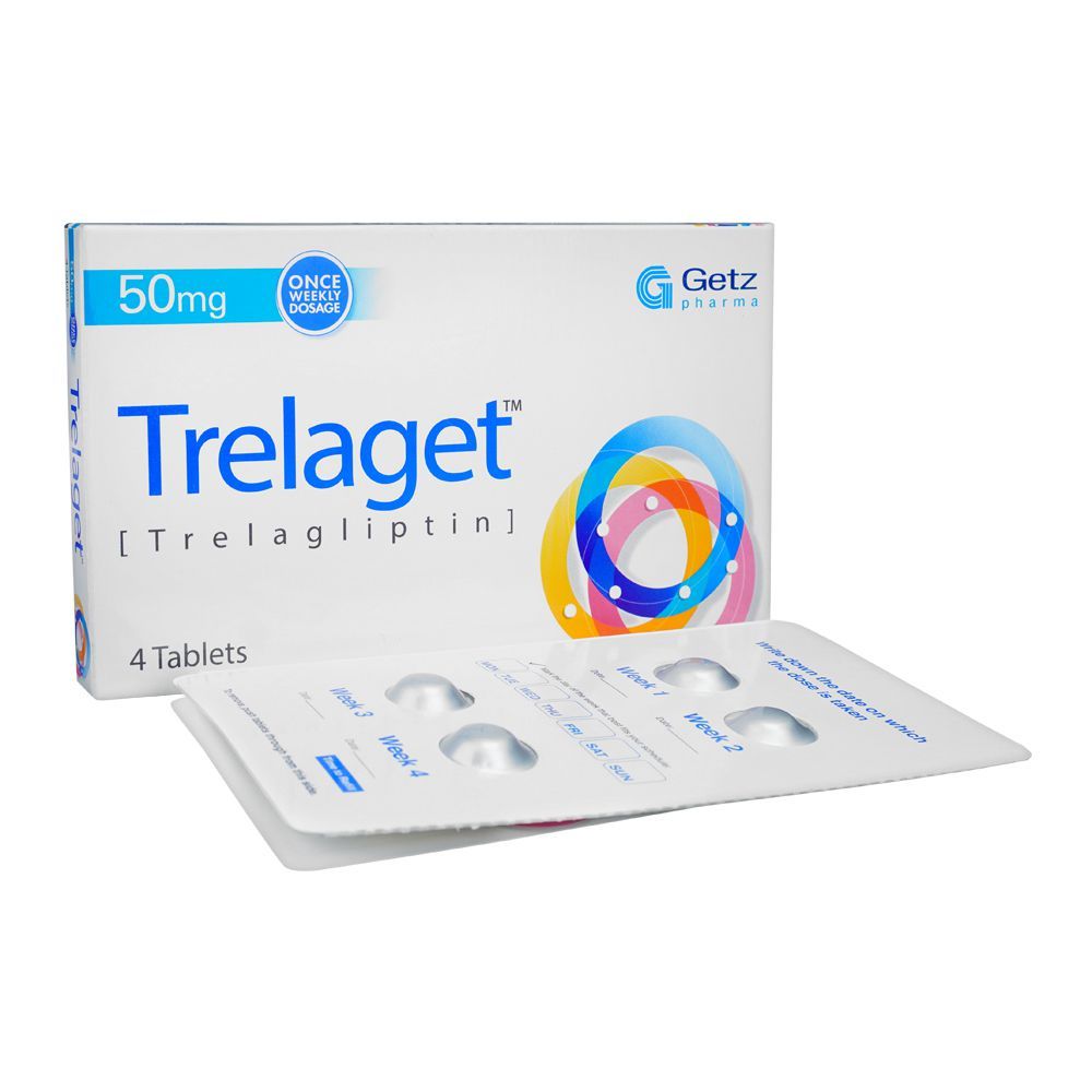 Buy Getz Pharma Trelaget Tablet, 50mg, 4 Tablets Online at Best Price ...