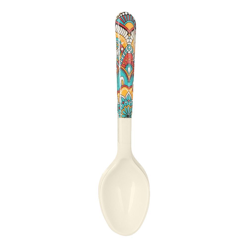 Order Sky Melamine Dinner Spoons, Ajrak Print, Cultural Cutlery Set ...