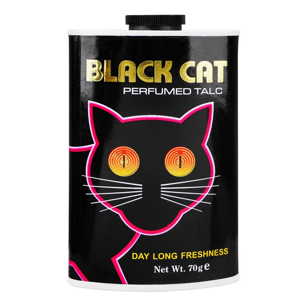Order Black Cat Perfumed Talcum Powder, 70g Online at Best Price in ...