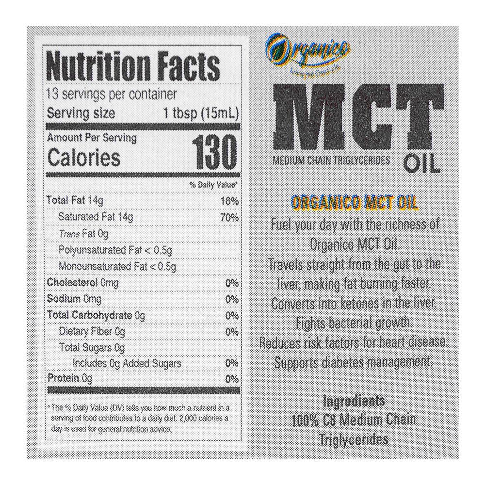 Purchase Organico MCT Oil, 500ml Online at Best Price in Pakistan ...