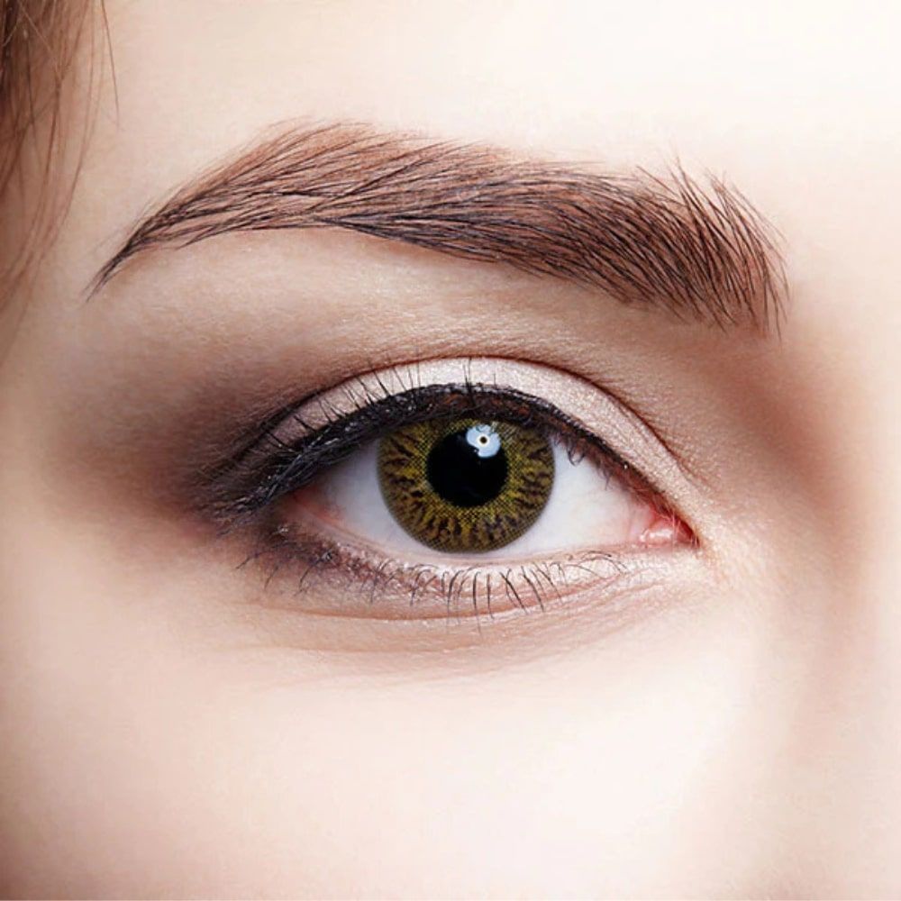 Freshkon Contact Lenses, Warm Hazel