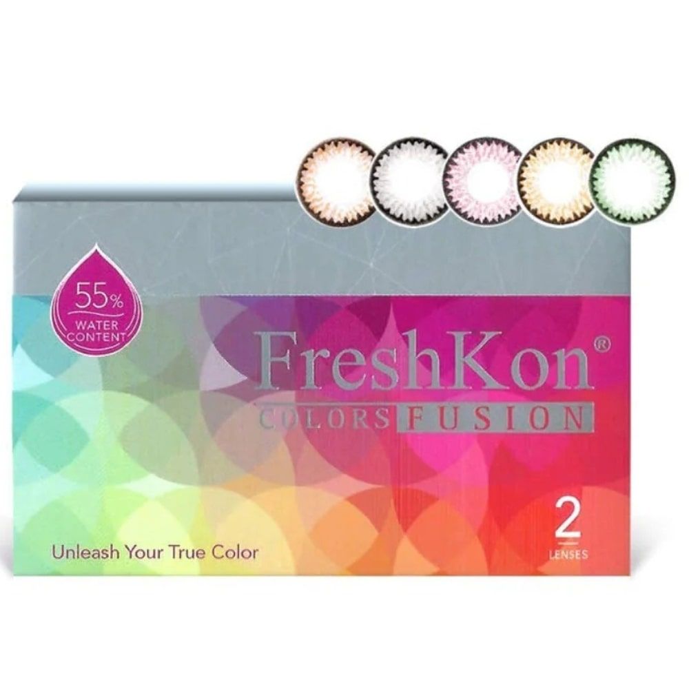 Freshkon Contact Lenses, Glittering Blue