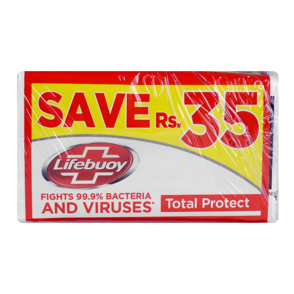 Buy Lifebuoy Total Protect Red Soap, 4in1 Pack Online at Special Price ...